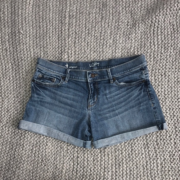 LOFT | Shorts | The Loft 4 Inch Seam Denim Shorts | Poshmark